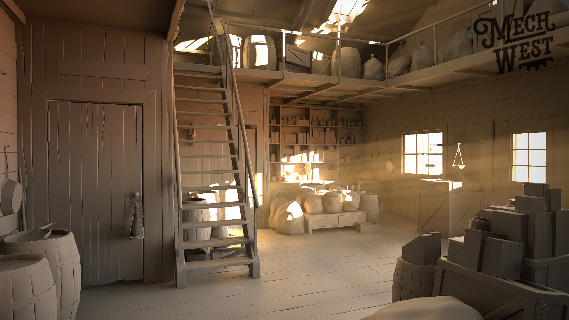 ArtStation - MechWest - GeneralStore