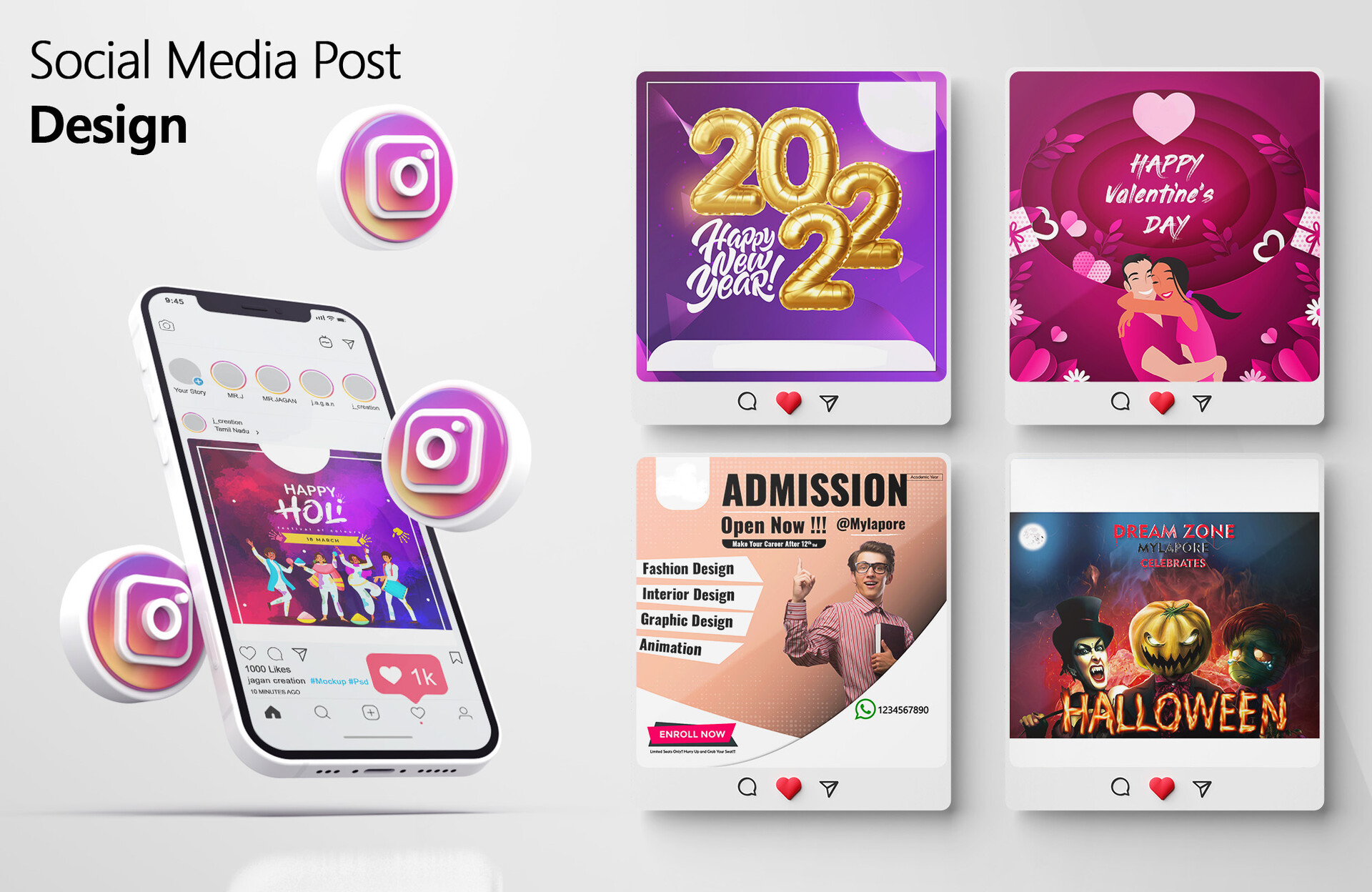 ArtStation - Social media post Design!