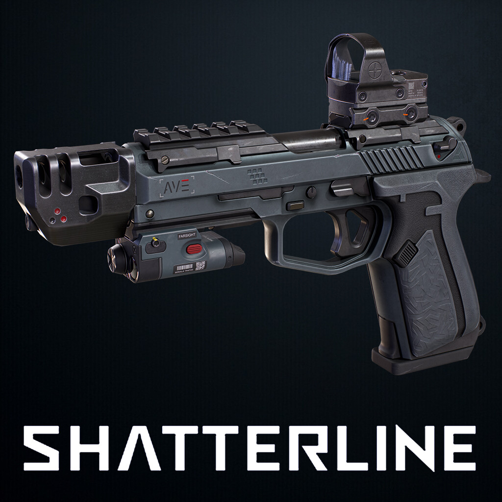 ArtStation - Sidearm Pistol