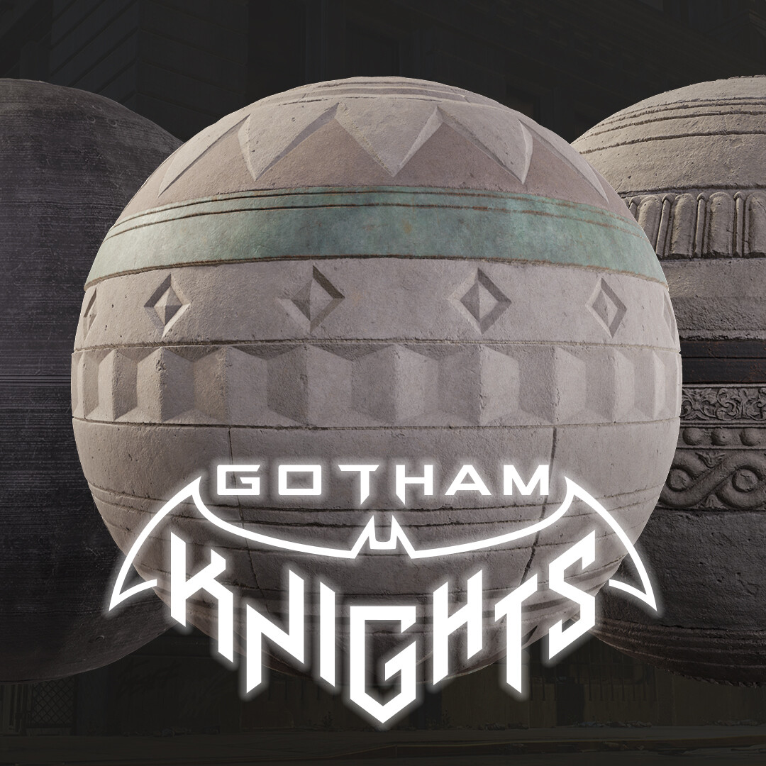 ArtStation - Gotham Knights - Buildings materials