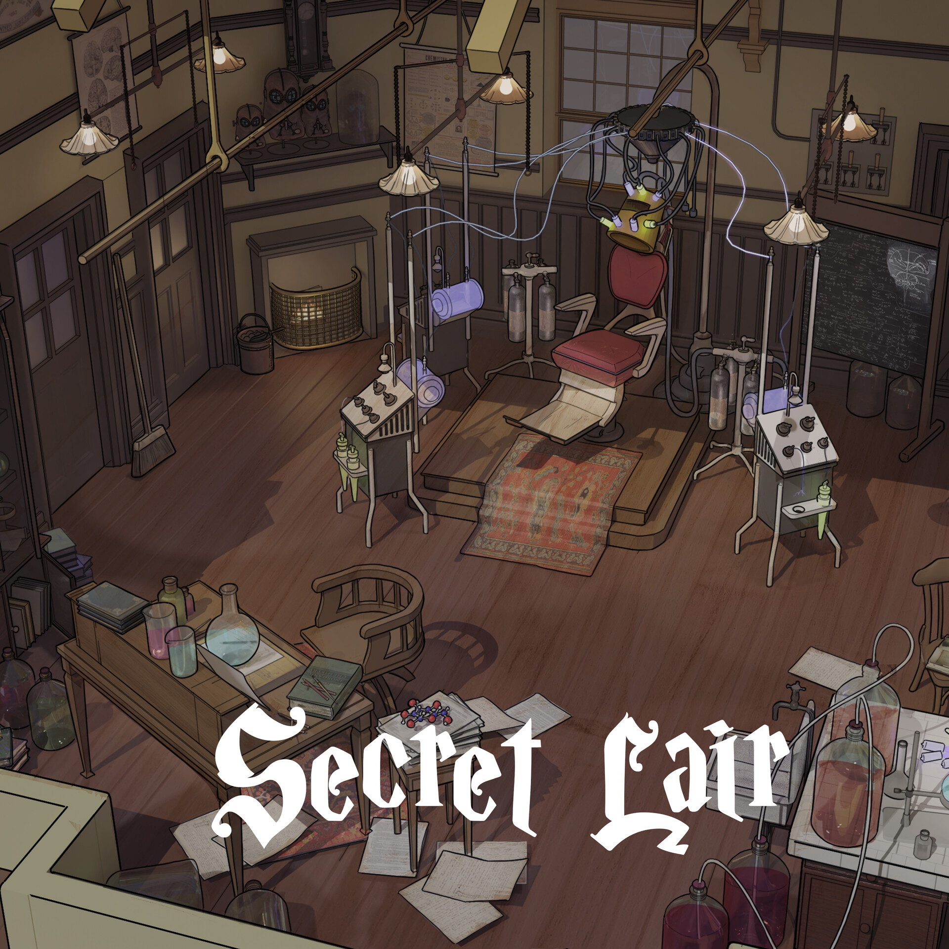 ArtStation - Secret Lair - Lab