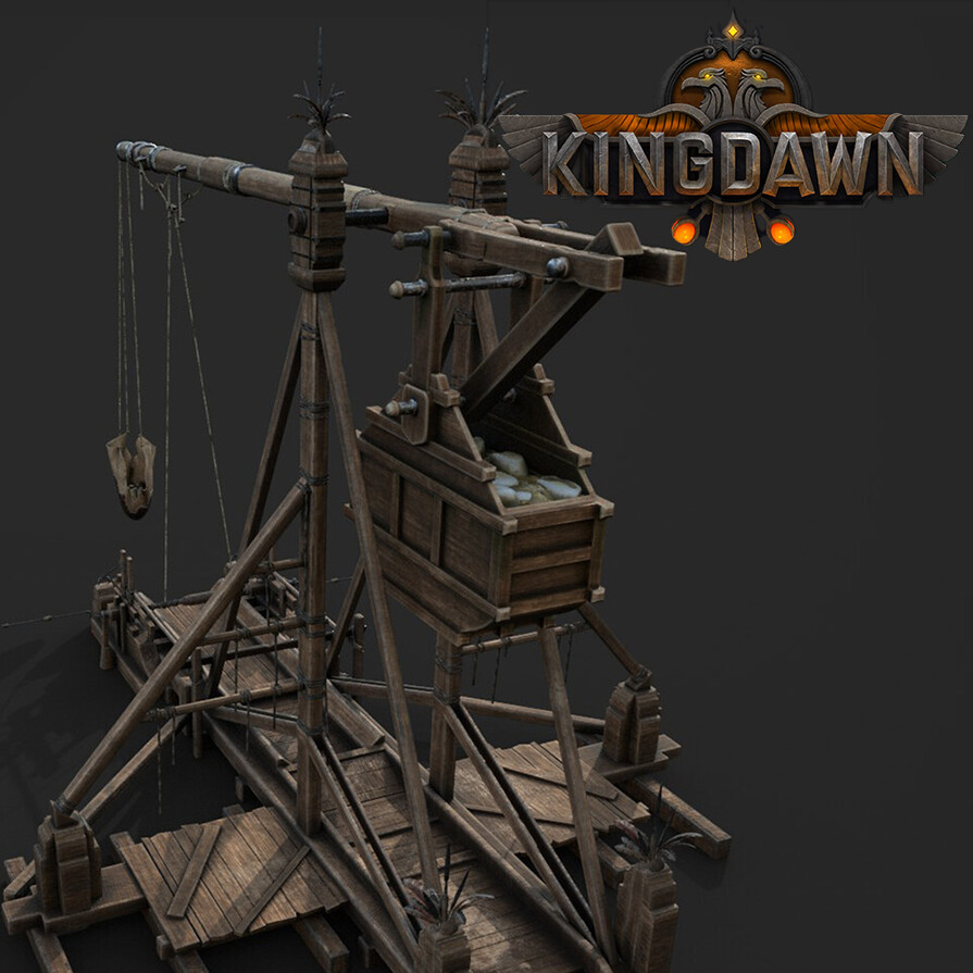 ArtStation - Medieval Catapult
