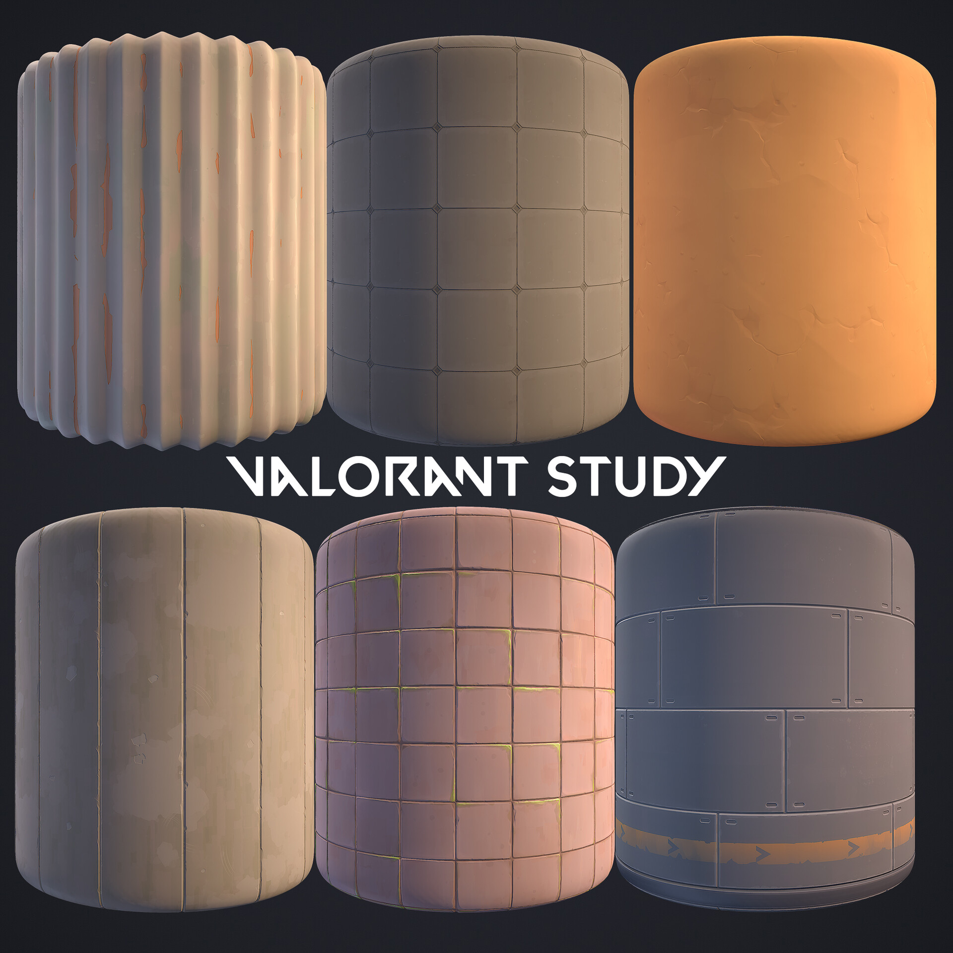 ArtStation - Valorant Material Study: Revisited