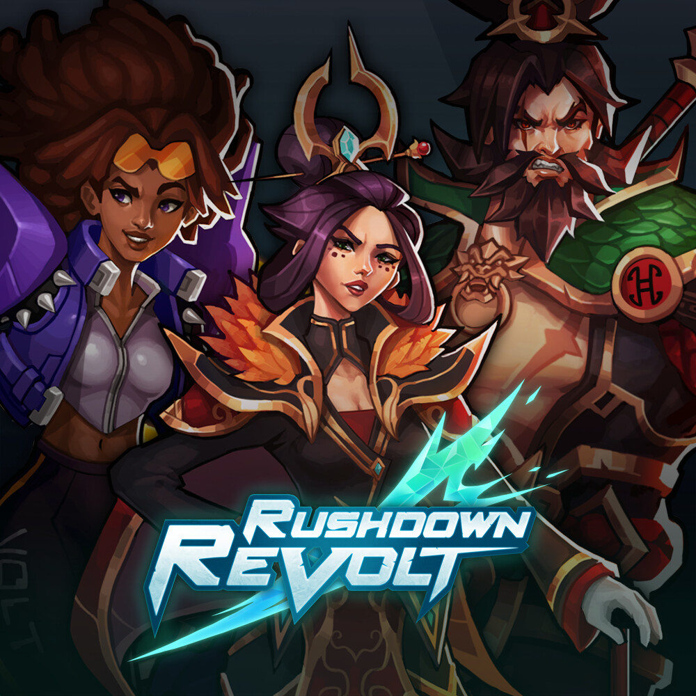 ArtStation - Rushdown Revolt Art Dump
