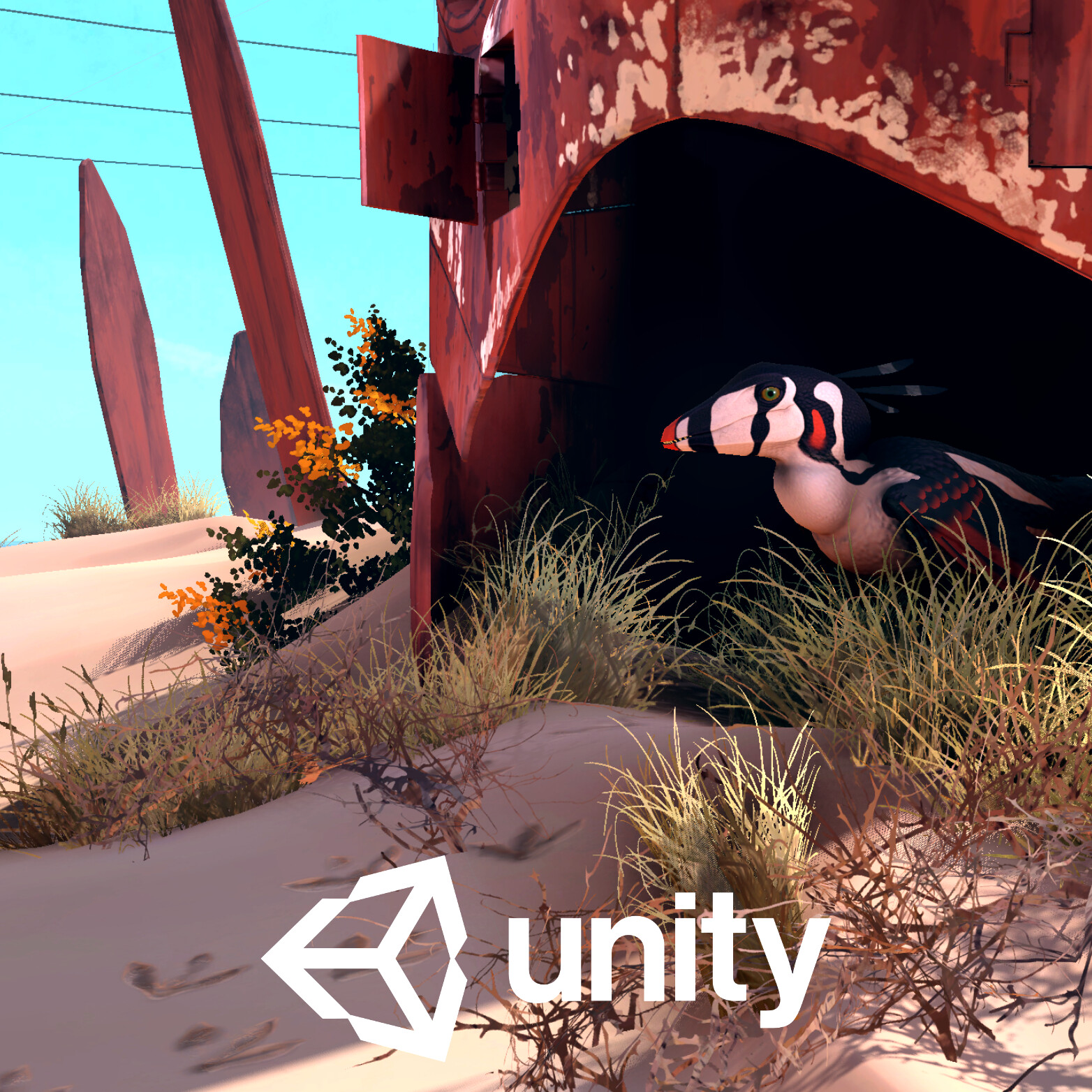 ArtStation - Desert and Creature - Unity HDRP