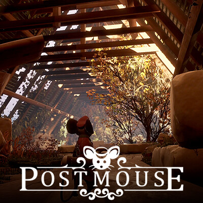 ArtStation - Postmouse game: Modular Damaged Roof Set