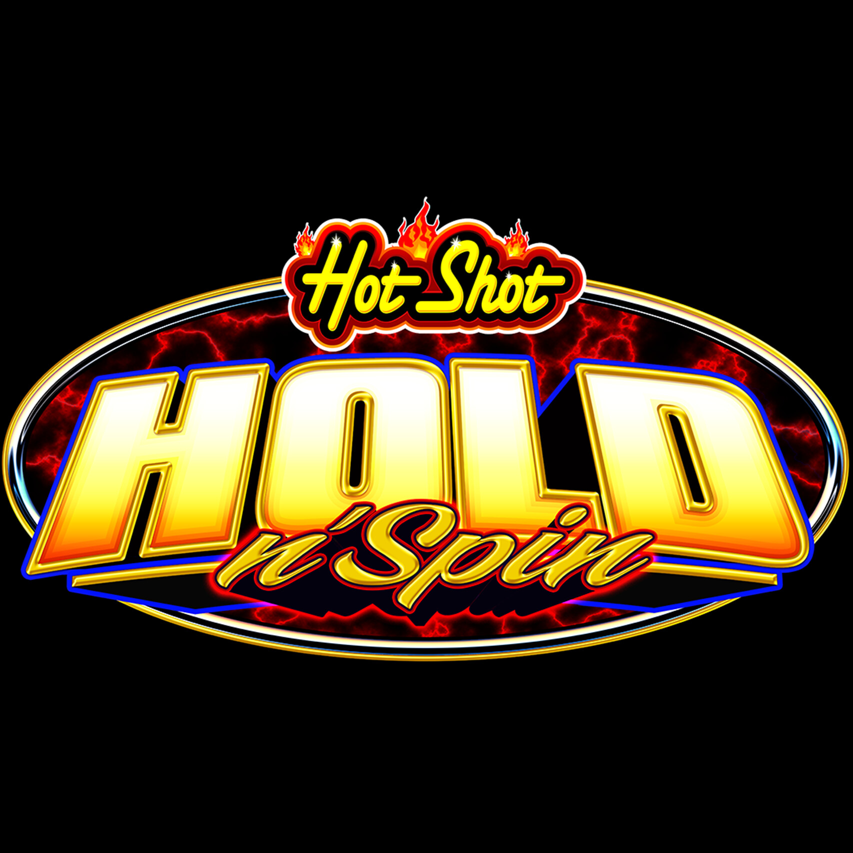 ArtStation - Hotshot hold n spin logo concept