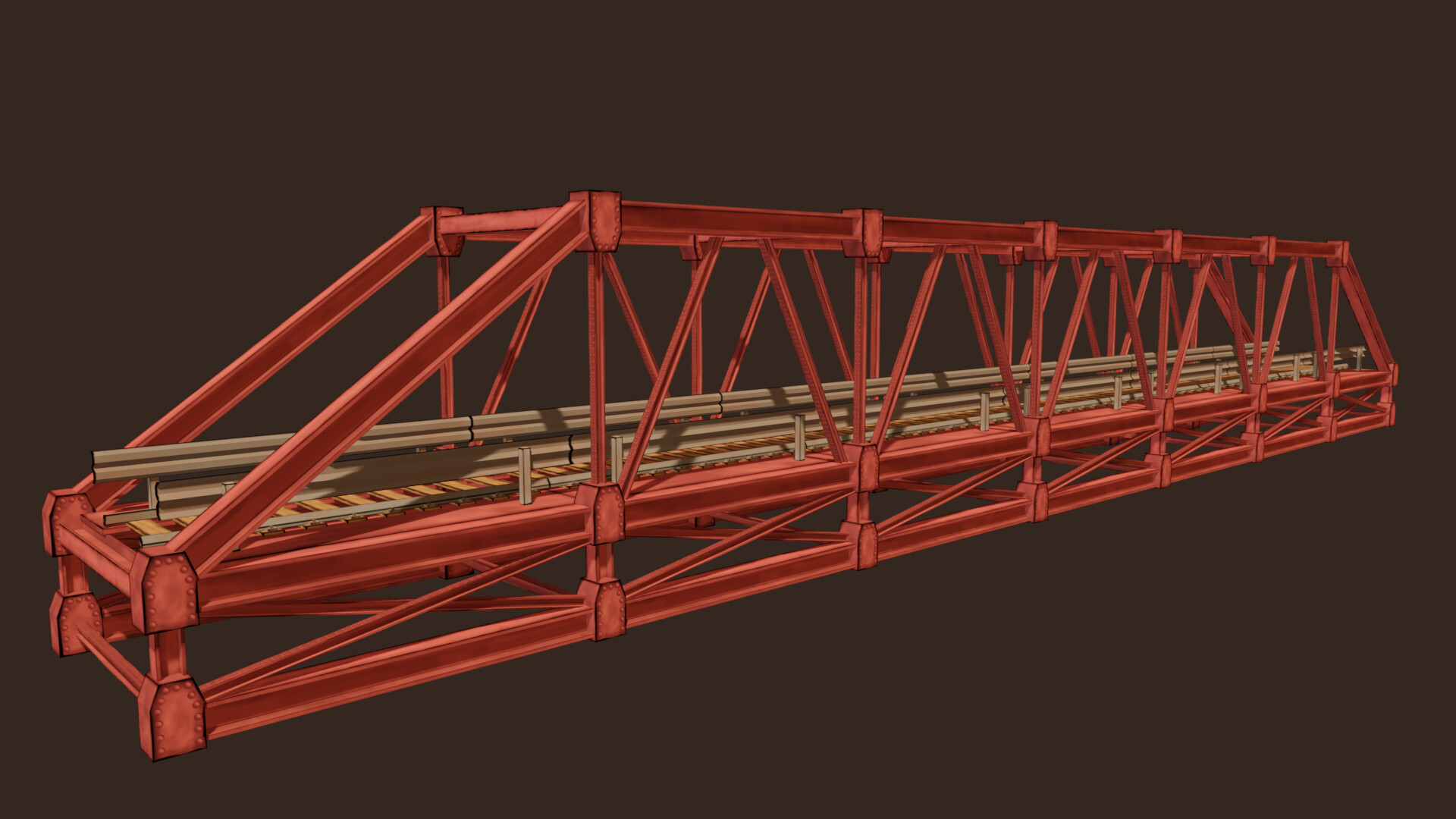 ArtStation - Modular Comic Style Bridge w/ Assets