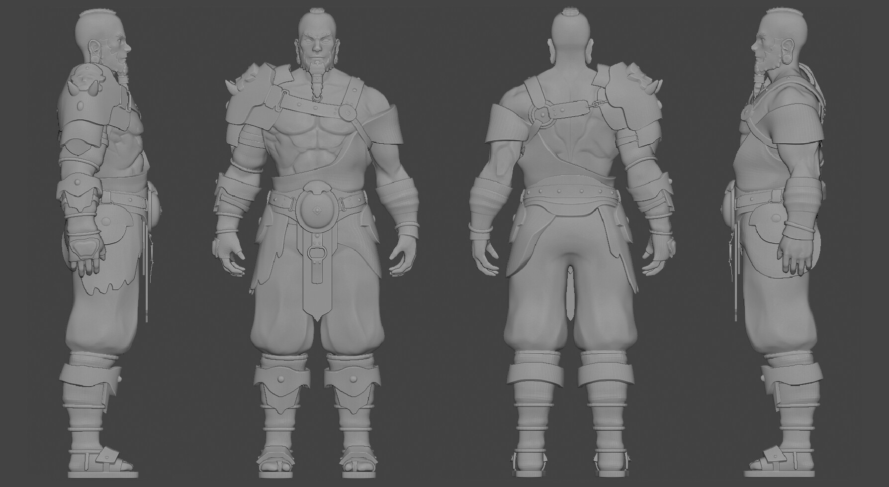 ArtStation - Ulan - character modelling study