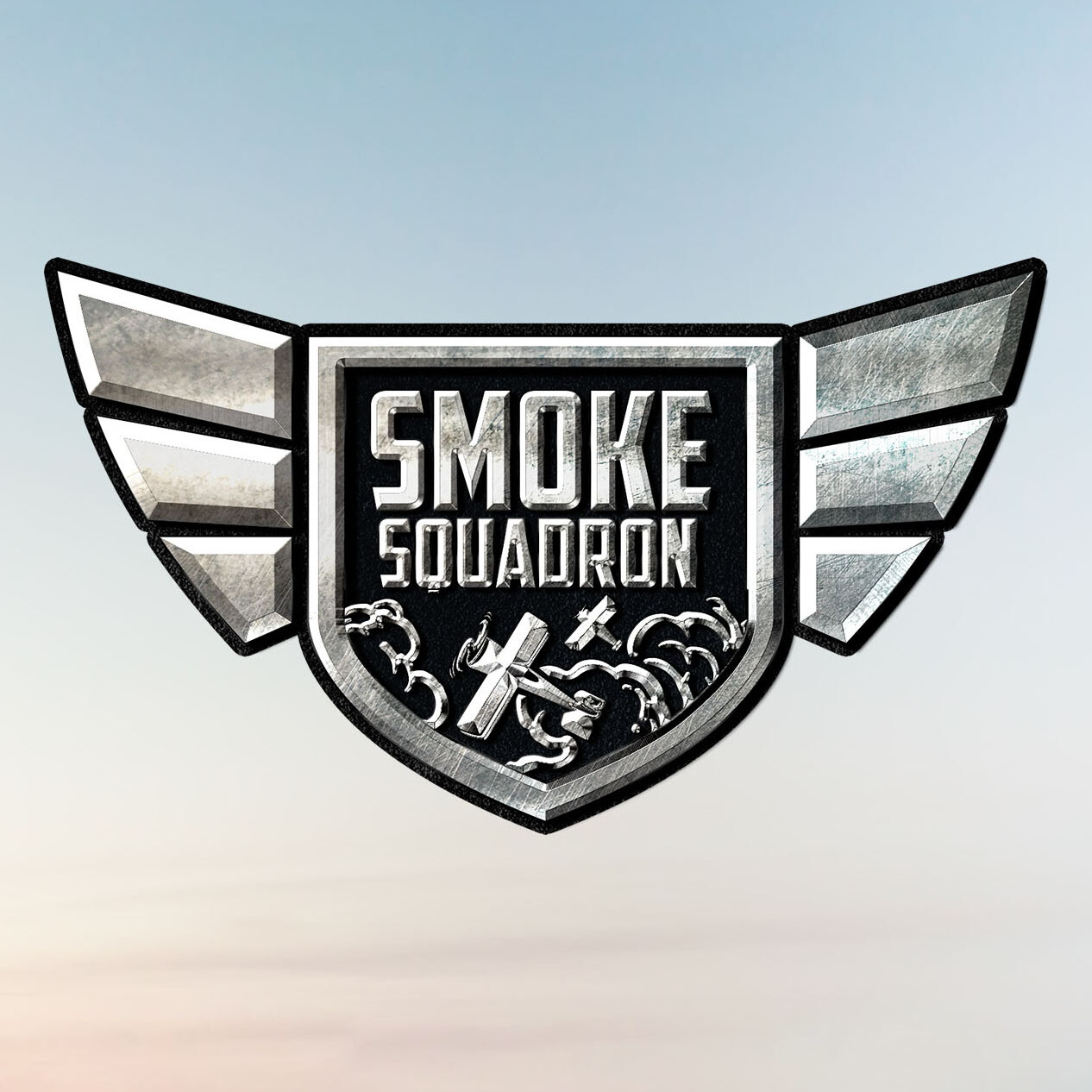 ArtStation - Smoke Squadron | Logo Design