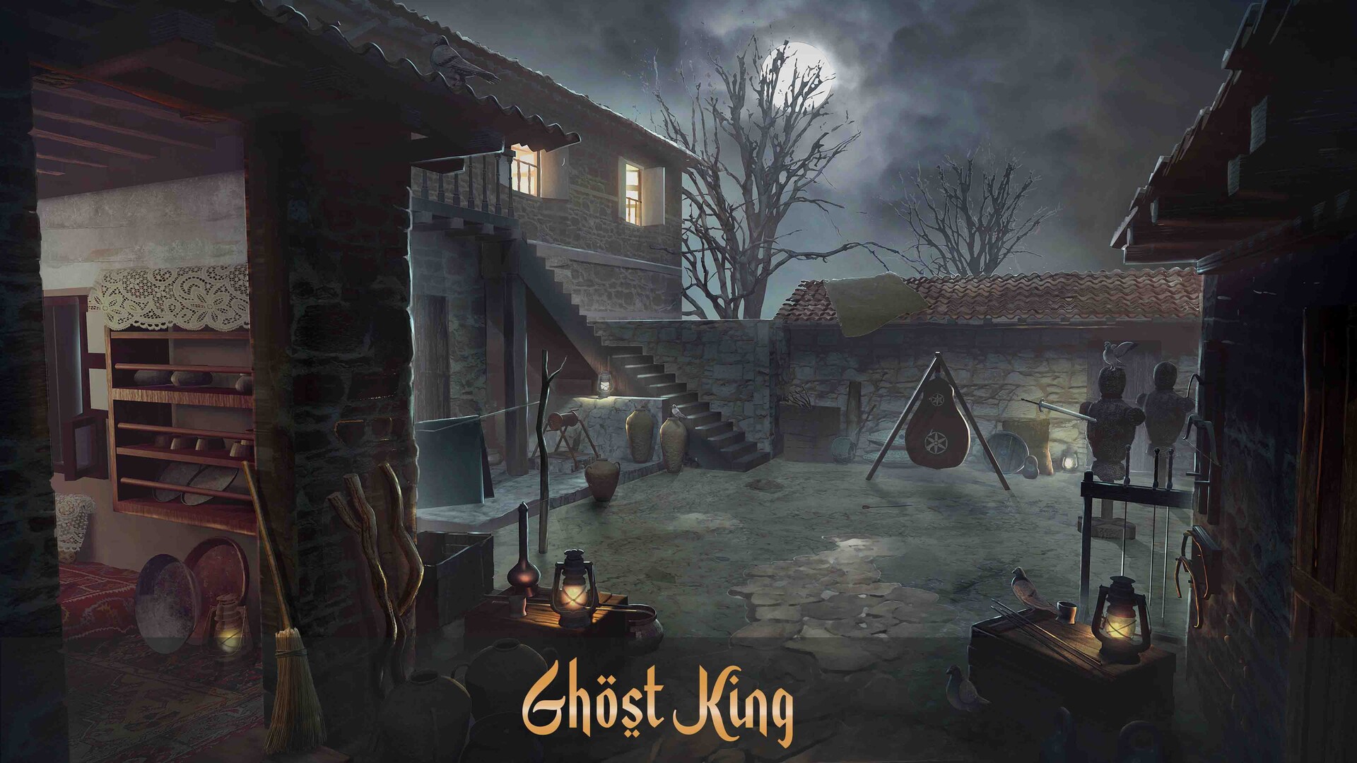 ArtStation - Ghost King - Culain's House (Cinematic Shot)