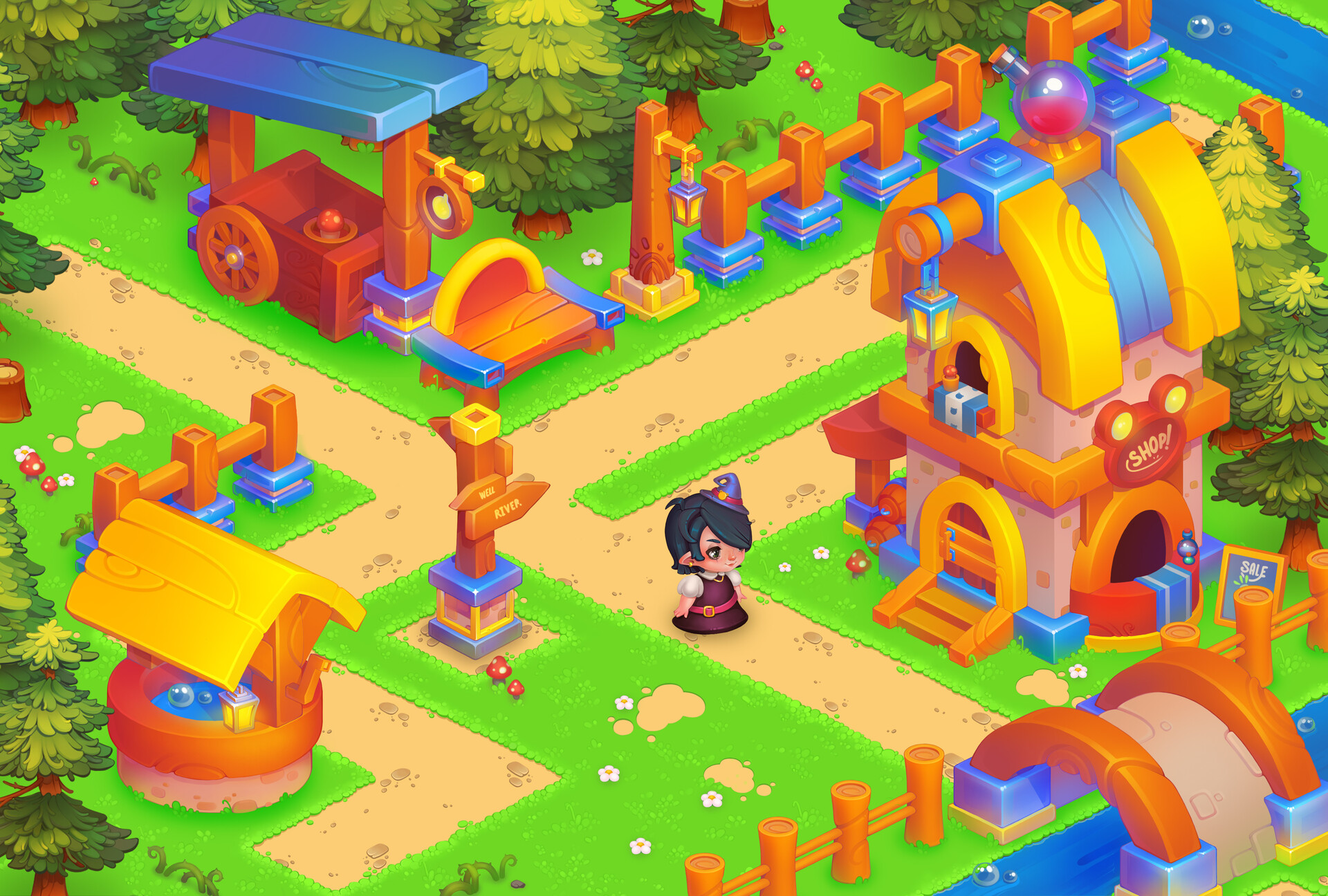 ArtStation - concept level design