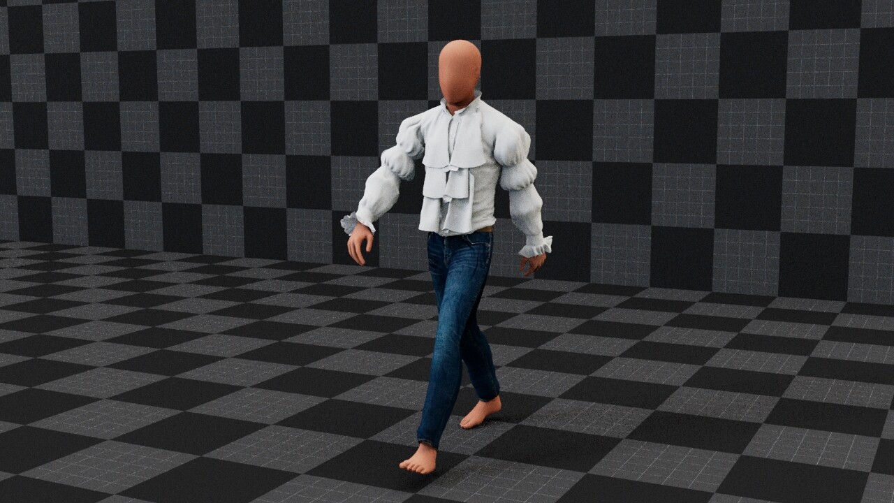 ArtStation - Frill Shirt