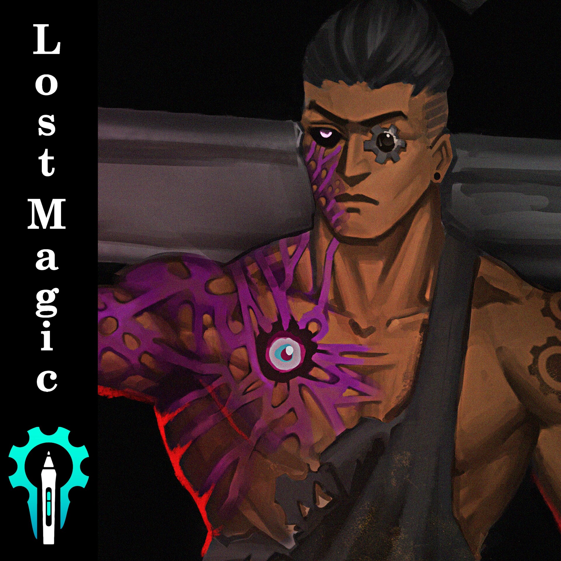 ArtStation - Lost Magic (art factory ) Challenge submission.