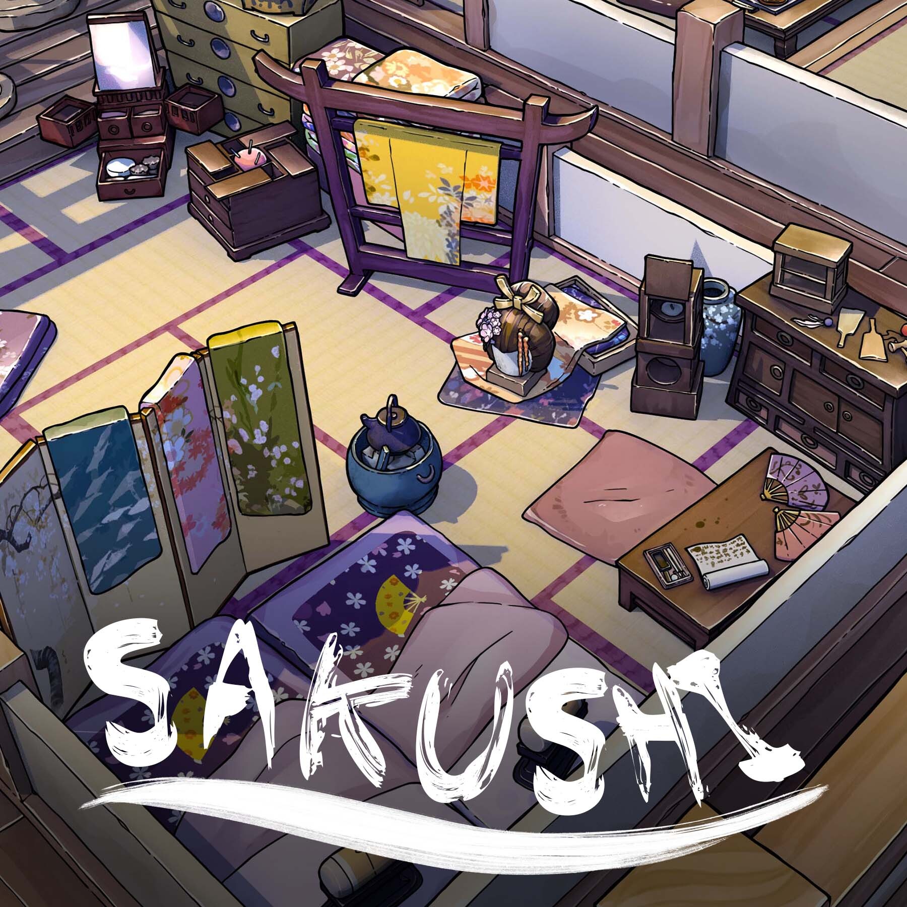 ArtStation - Geisha House - Cutaway