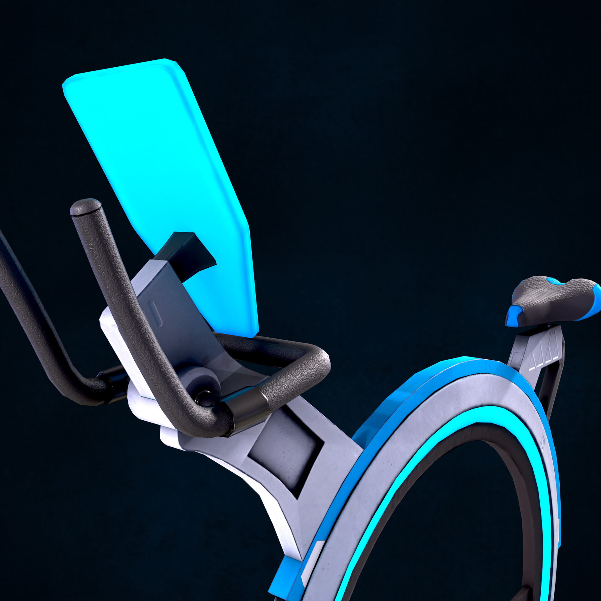 ArtStation - Hi-Tech Exercice Bike