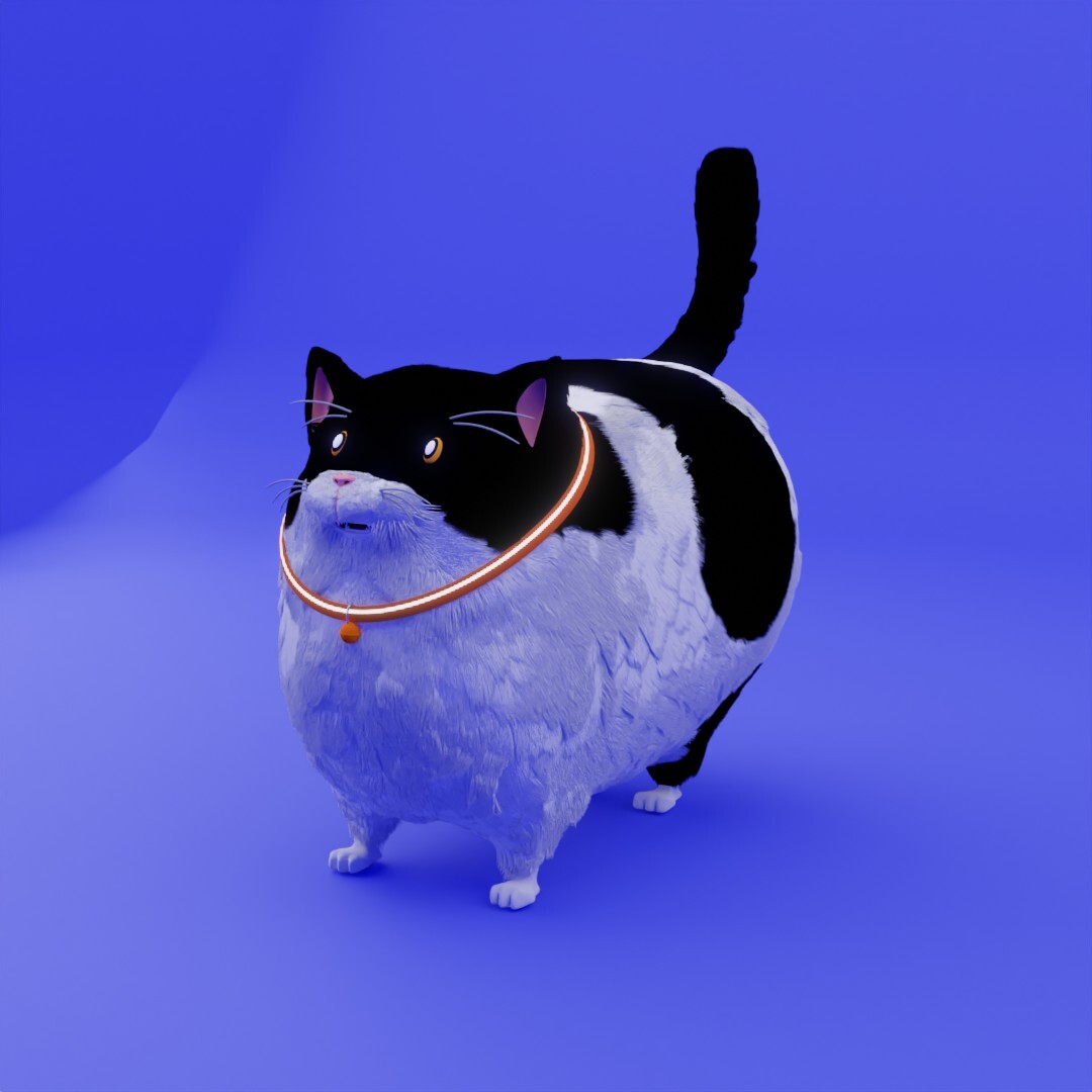 ArtStation - Becky The Cat