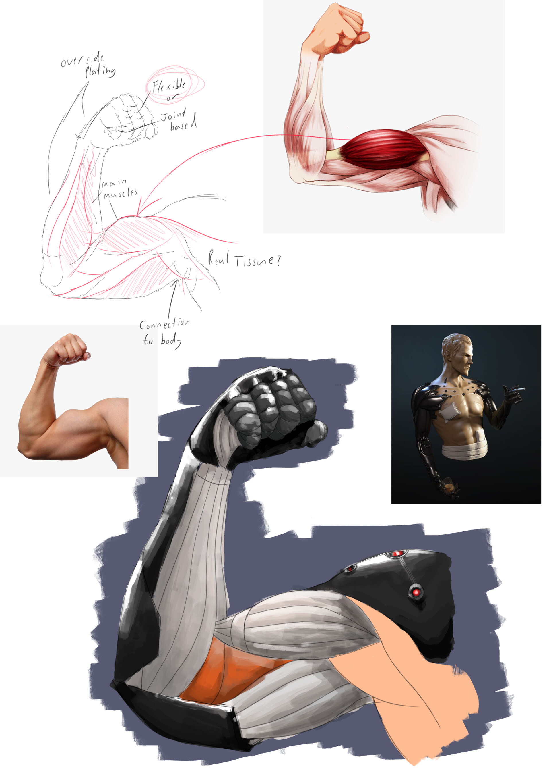 ArtStation - Arm Concept Sketches