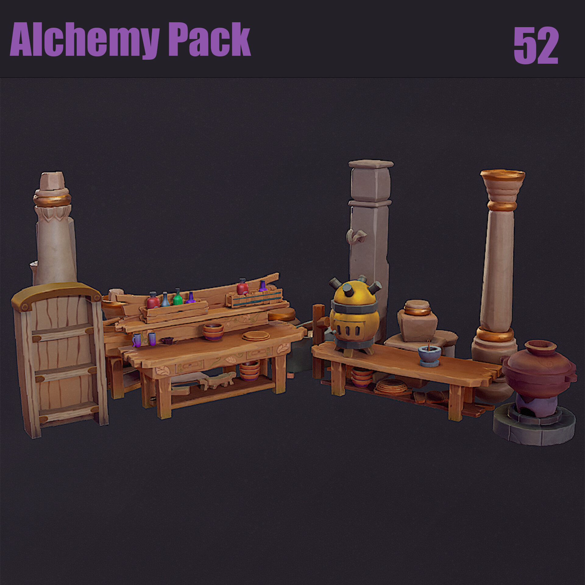 ArtStation - Alchemy Pack