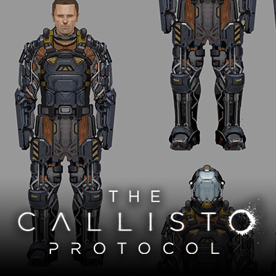 ArtStation - The Callisto Protocol - Early Decompression Suit Exploration