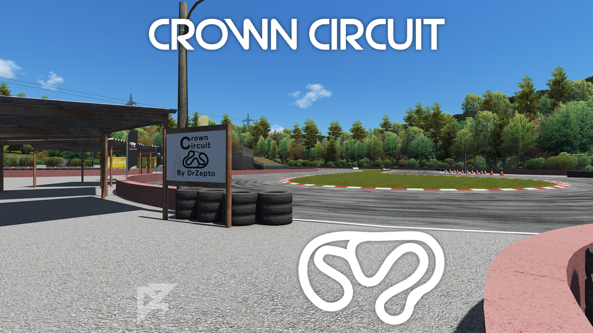 ArtStation - Crown Circuit (Assetto Corsa Custom Track)