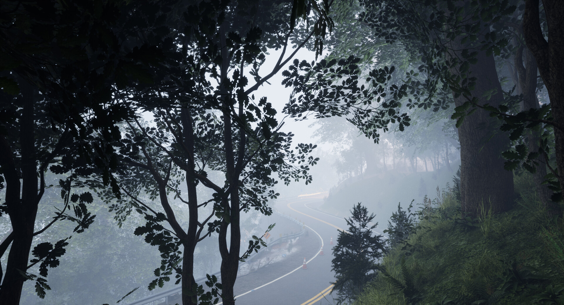 ArtStation - Forest Road