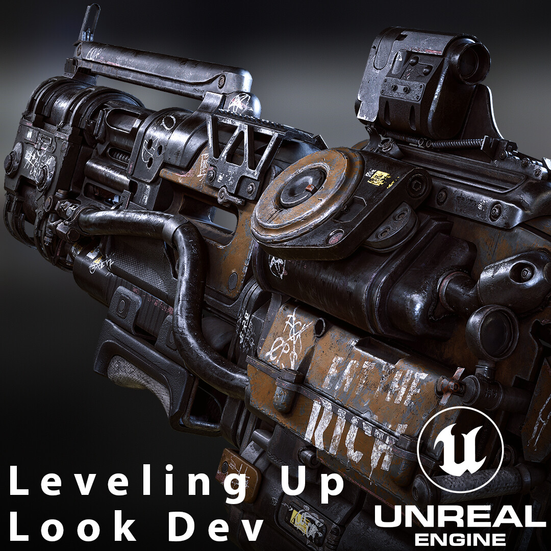 ArtStation - Leveling Up Look Development UE5