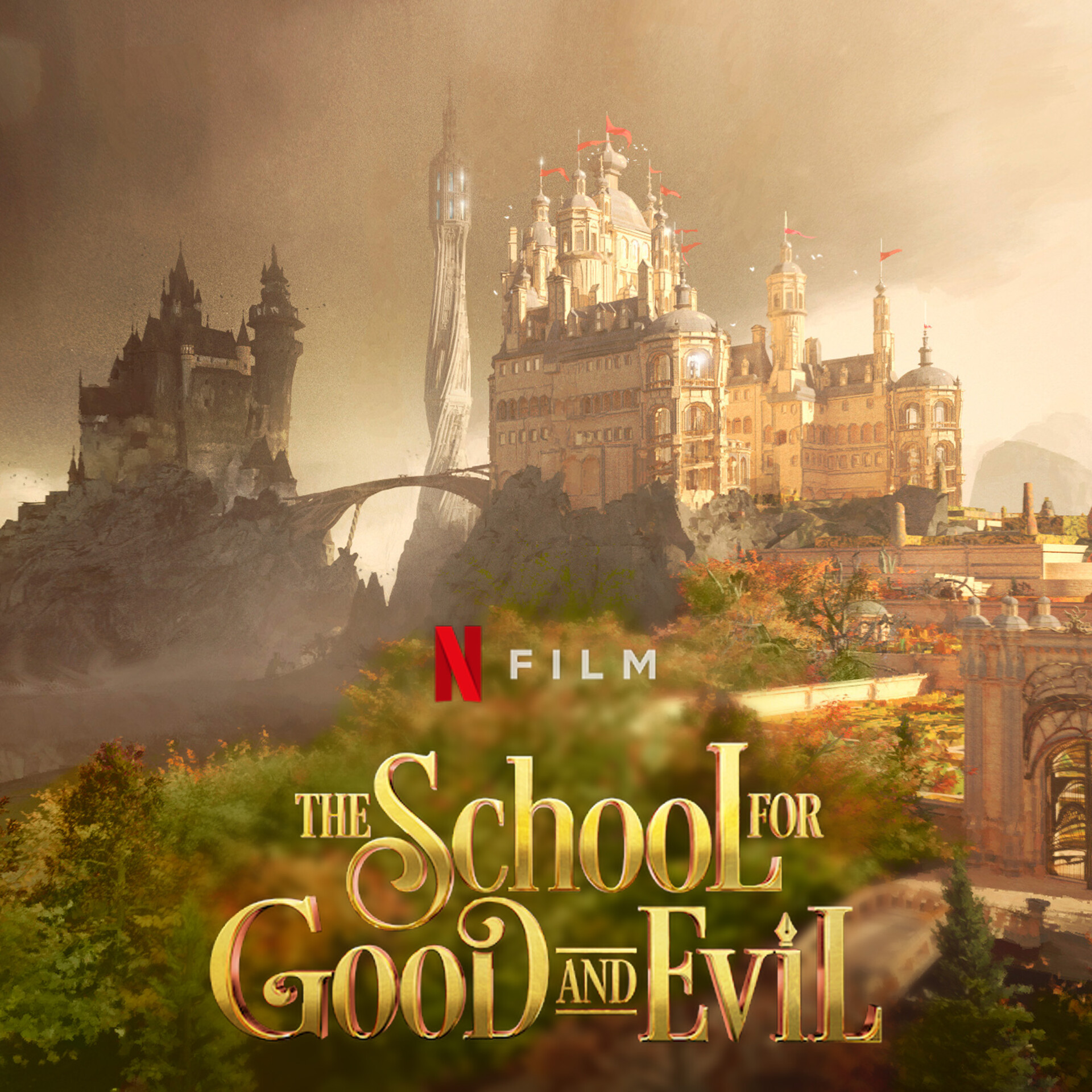 ArtStation - The School for Good and Evil - OVERVIEW