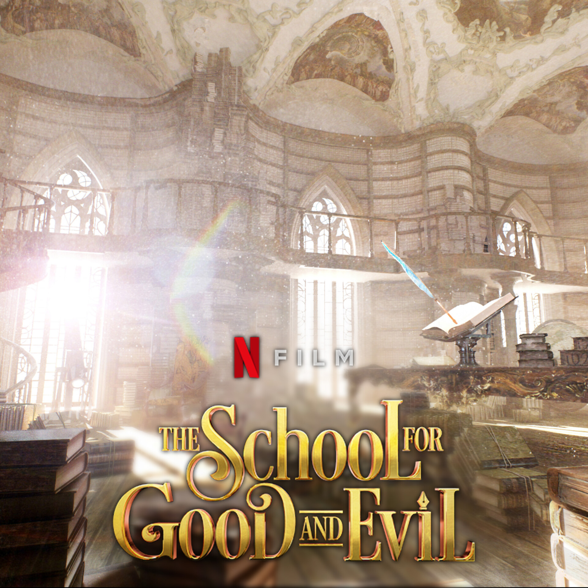 ArtStation - The School for Good and Evil - NEUTRAL GROUND SETS