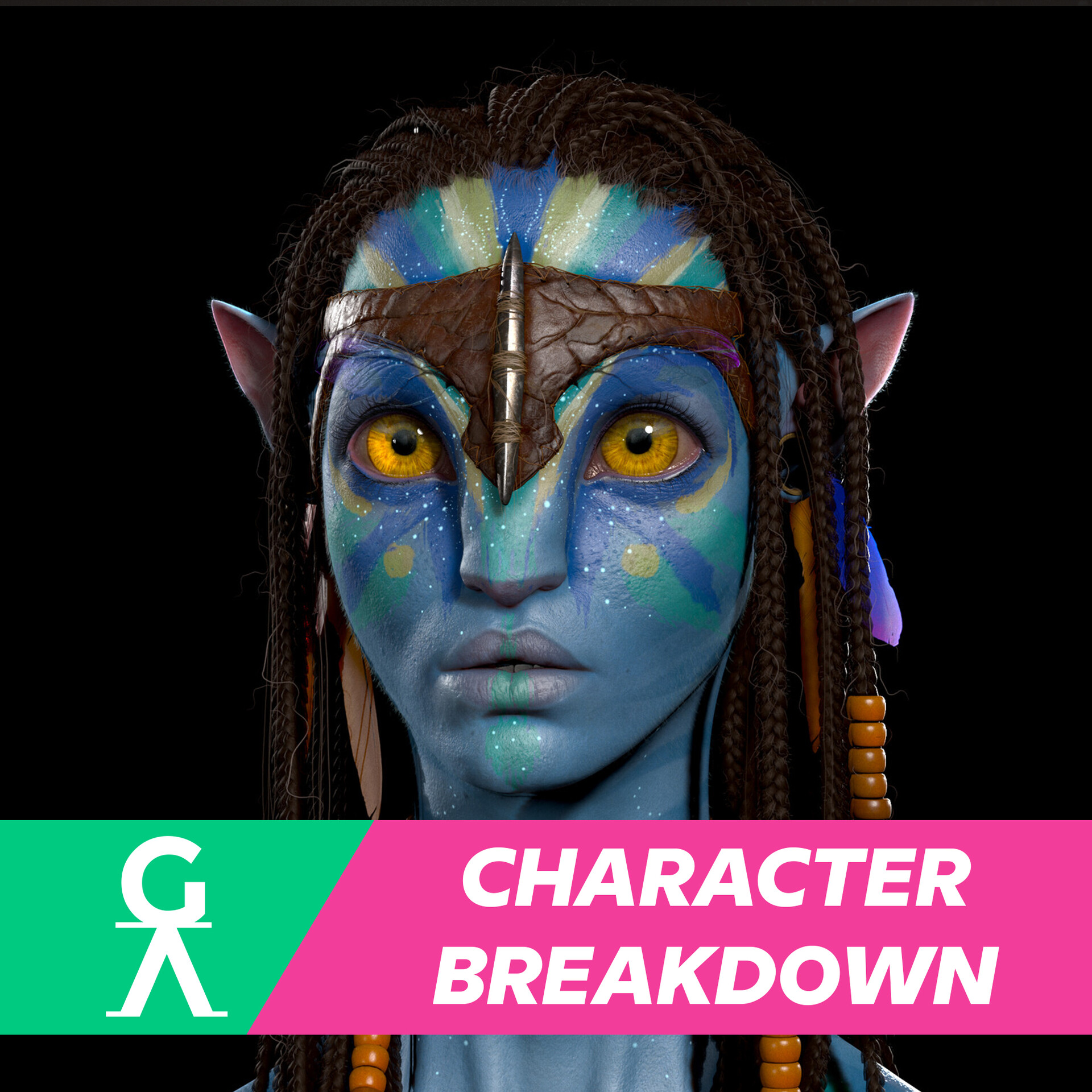 Games Artist - Neytiri - Character Breakdown - Marcin Bania