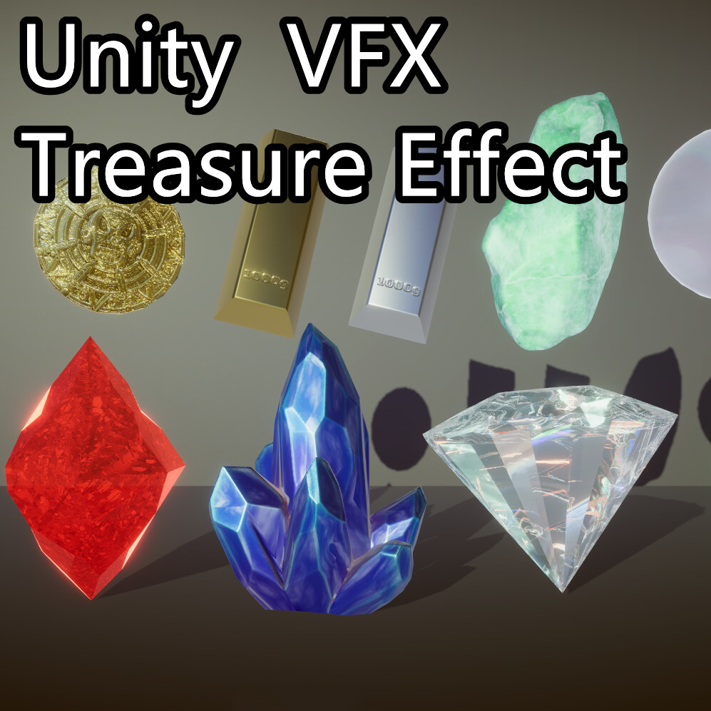 Easy Game Studio - Unity VFX - Treasure Shader Effect - Downloadable