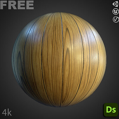 PBR Textures Free Download - Wood substance