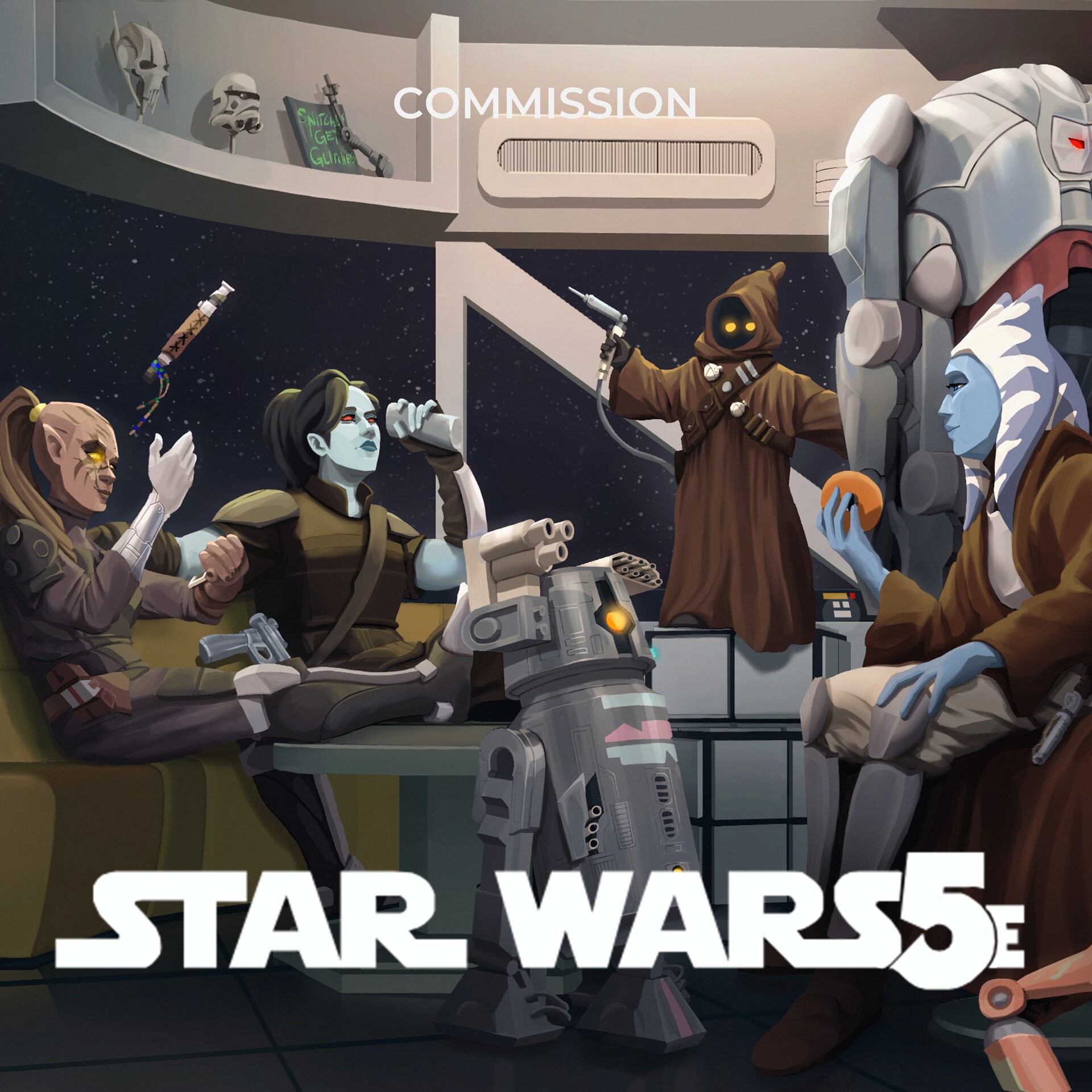 ArtStation - Siren Crew (Star Wars 5e)