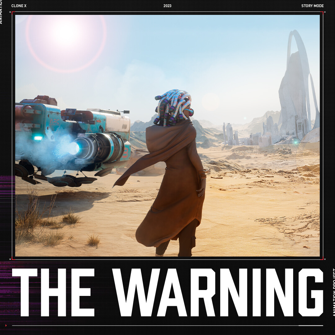 ArtStation - RTFKT - THE WARNING - ANIMATION PROJECT
