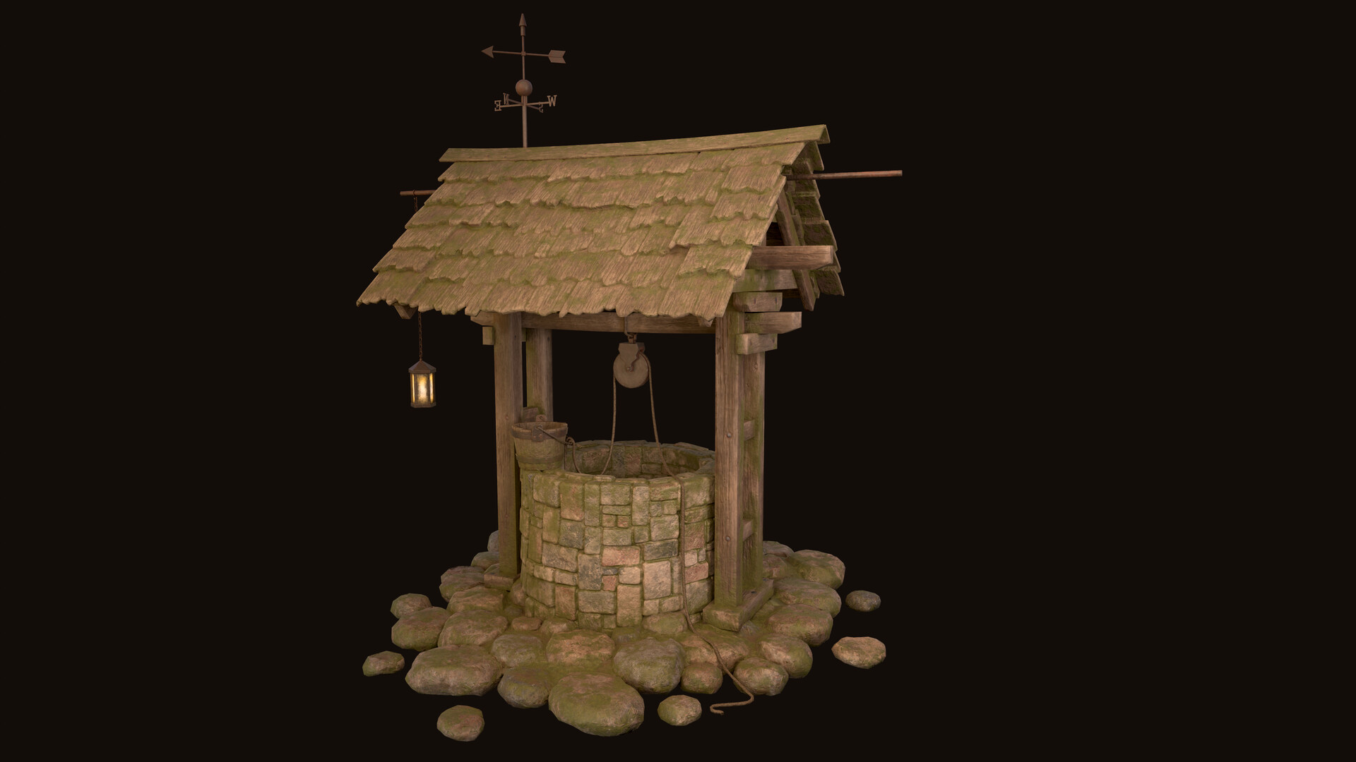 ArtStation - Medieval Well