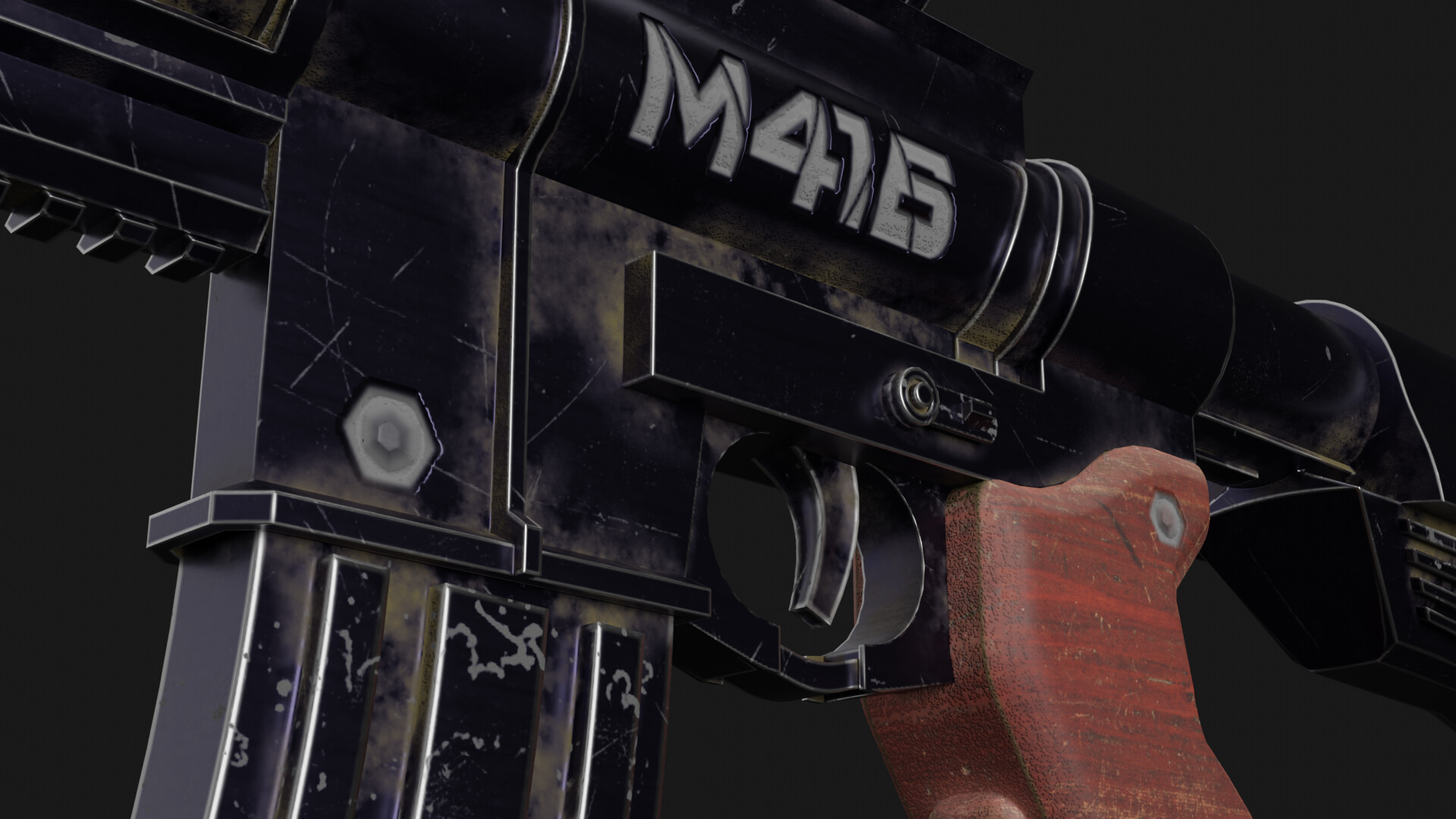 ArtStation - m416 custom
