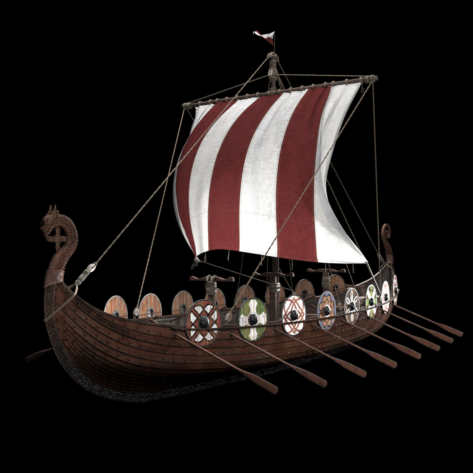 ArtStation - Drakkar Viking