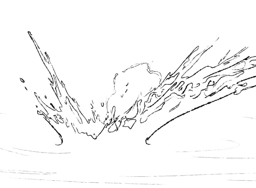 ArtStation - Splash 2D Effect