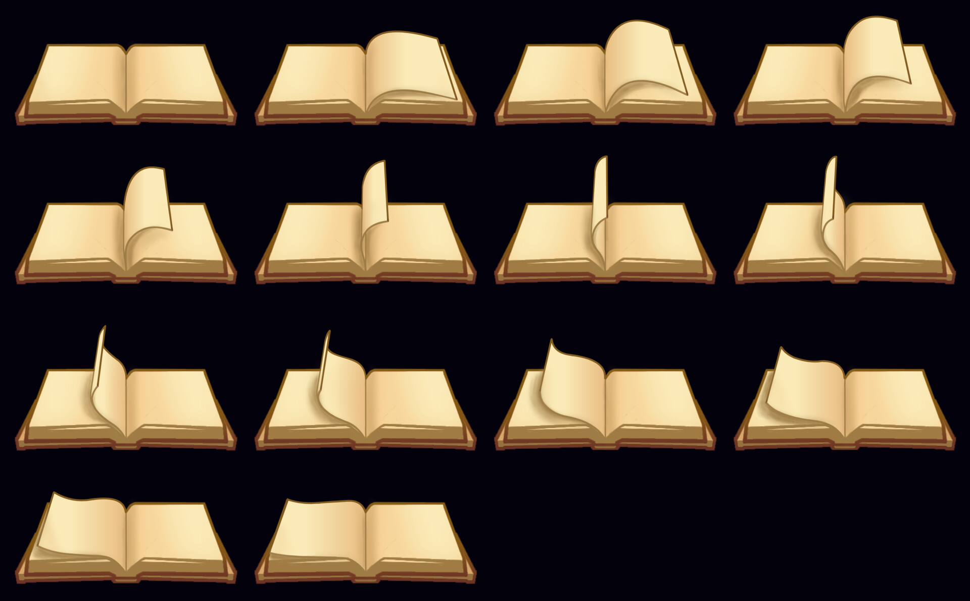 ArtStation - Book Flipping FX (Looping)