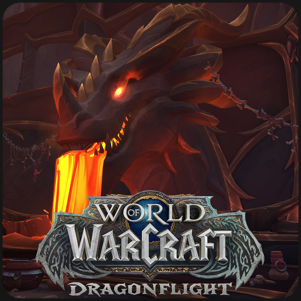 ArtStation - World of Warcraft Dragonflight - Black Dragon Head