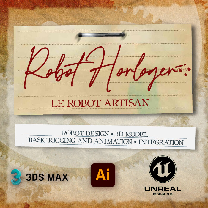 ArtStation - Robot Craftsman • Robot Artisan