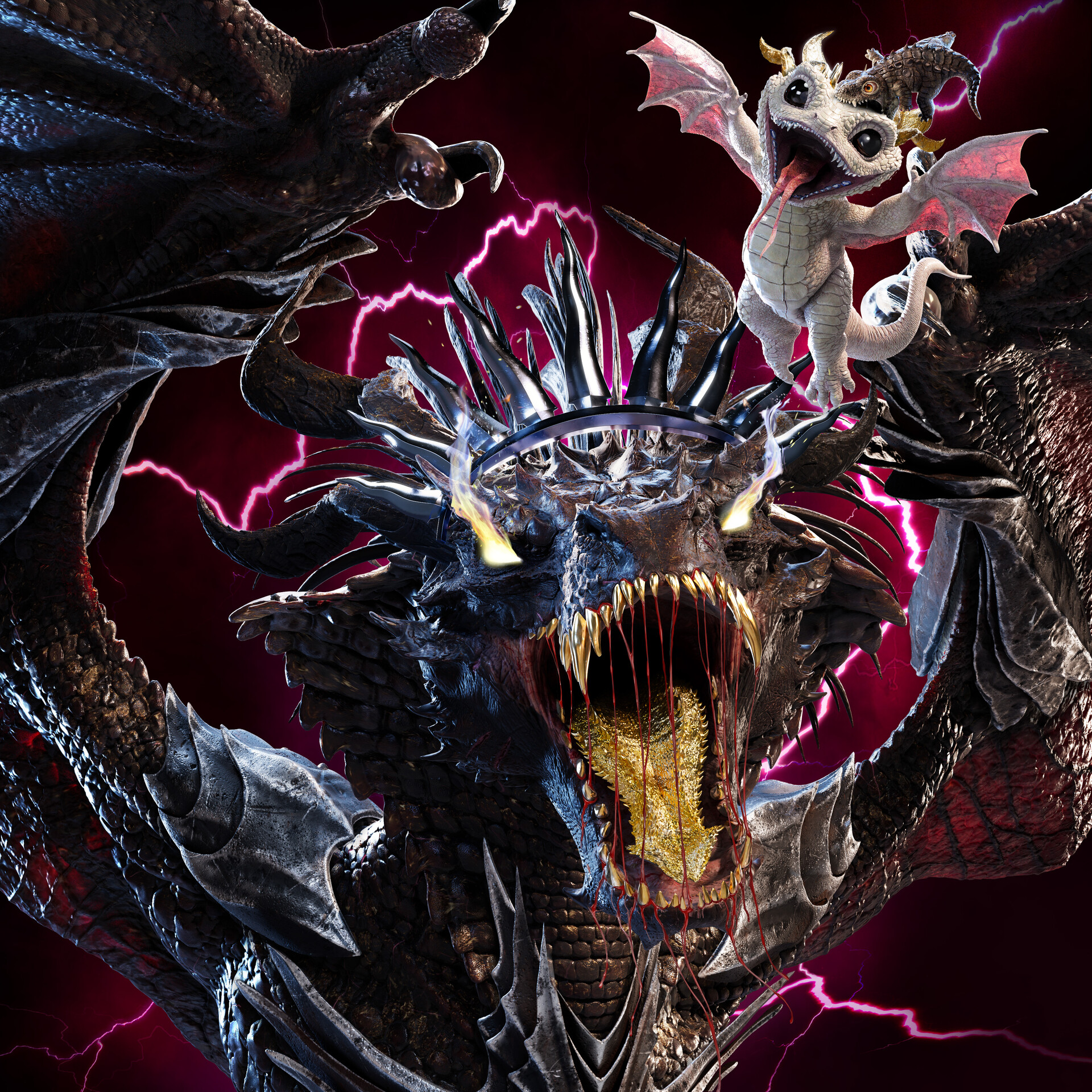 ArtStation - 8000 Dragons for Prime Dragon Planet