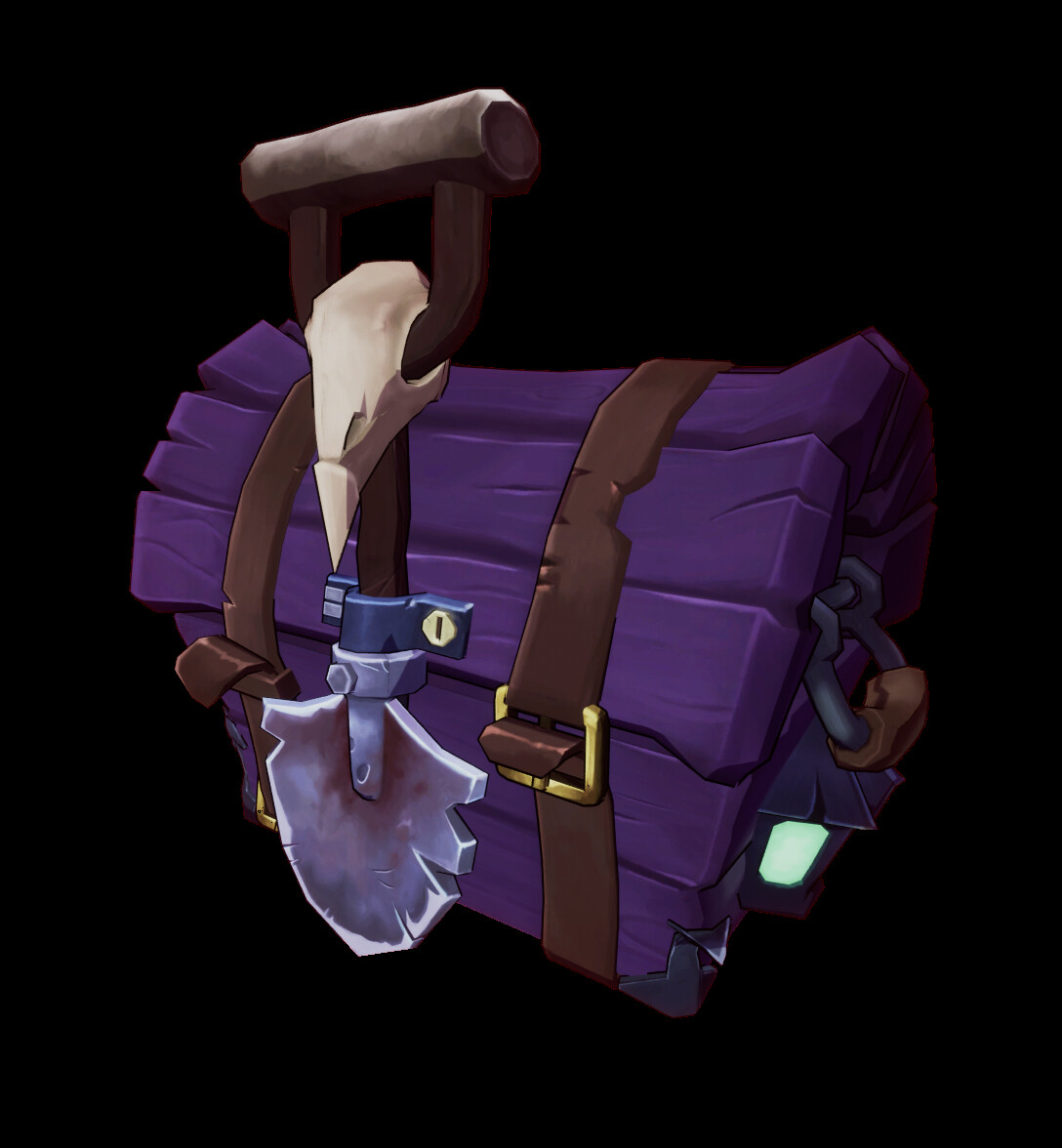 ArtStation - Handpainted 3D - Chest