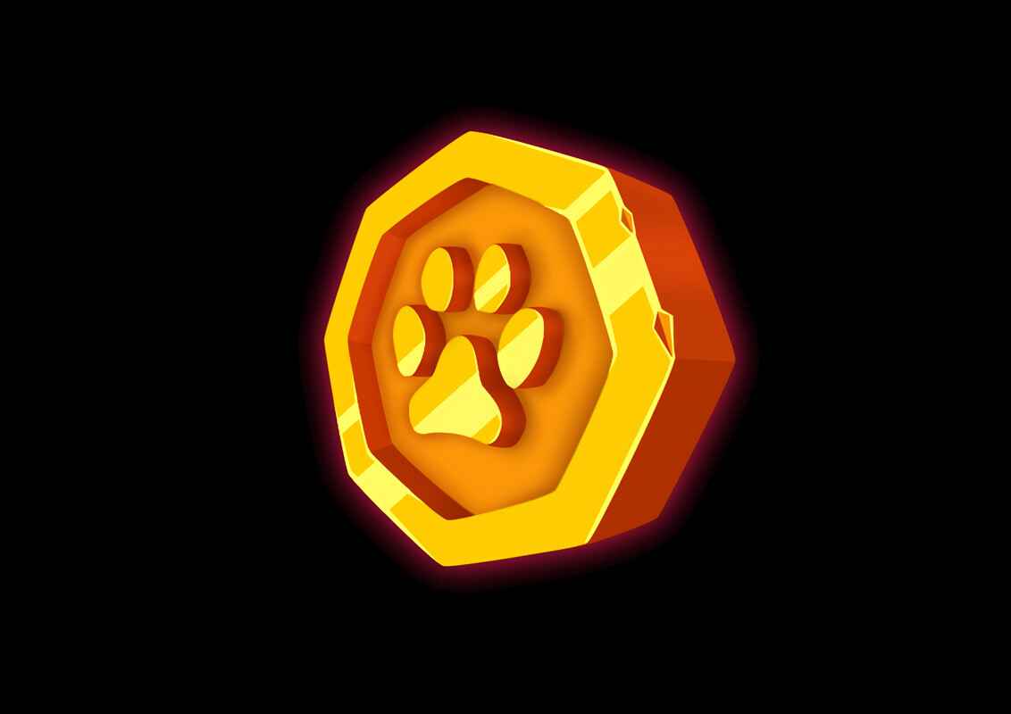 ArtStation - Fox coin icon