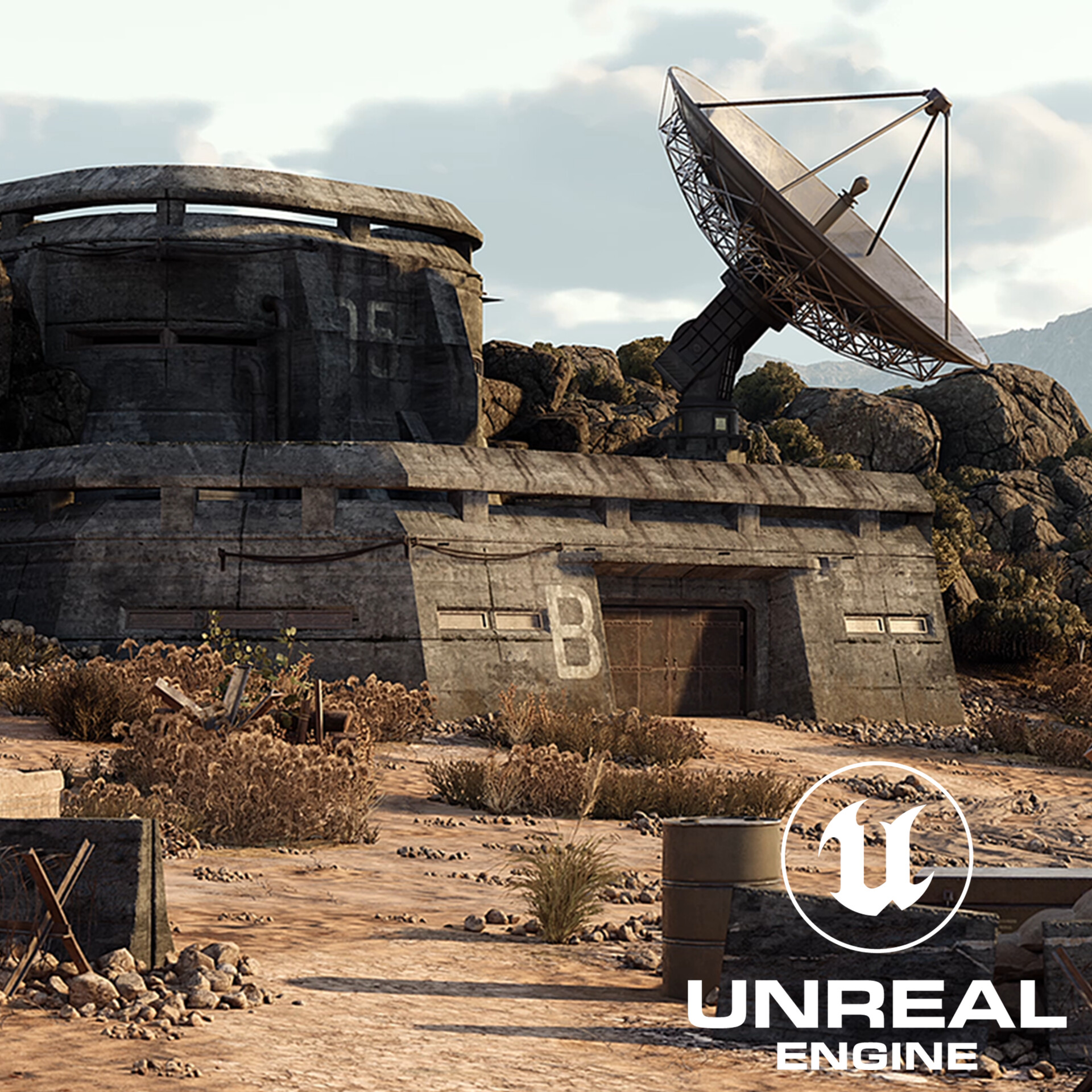 ArtStation - Outpost and Bunker Environment in Unreal Engine 5