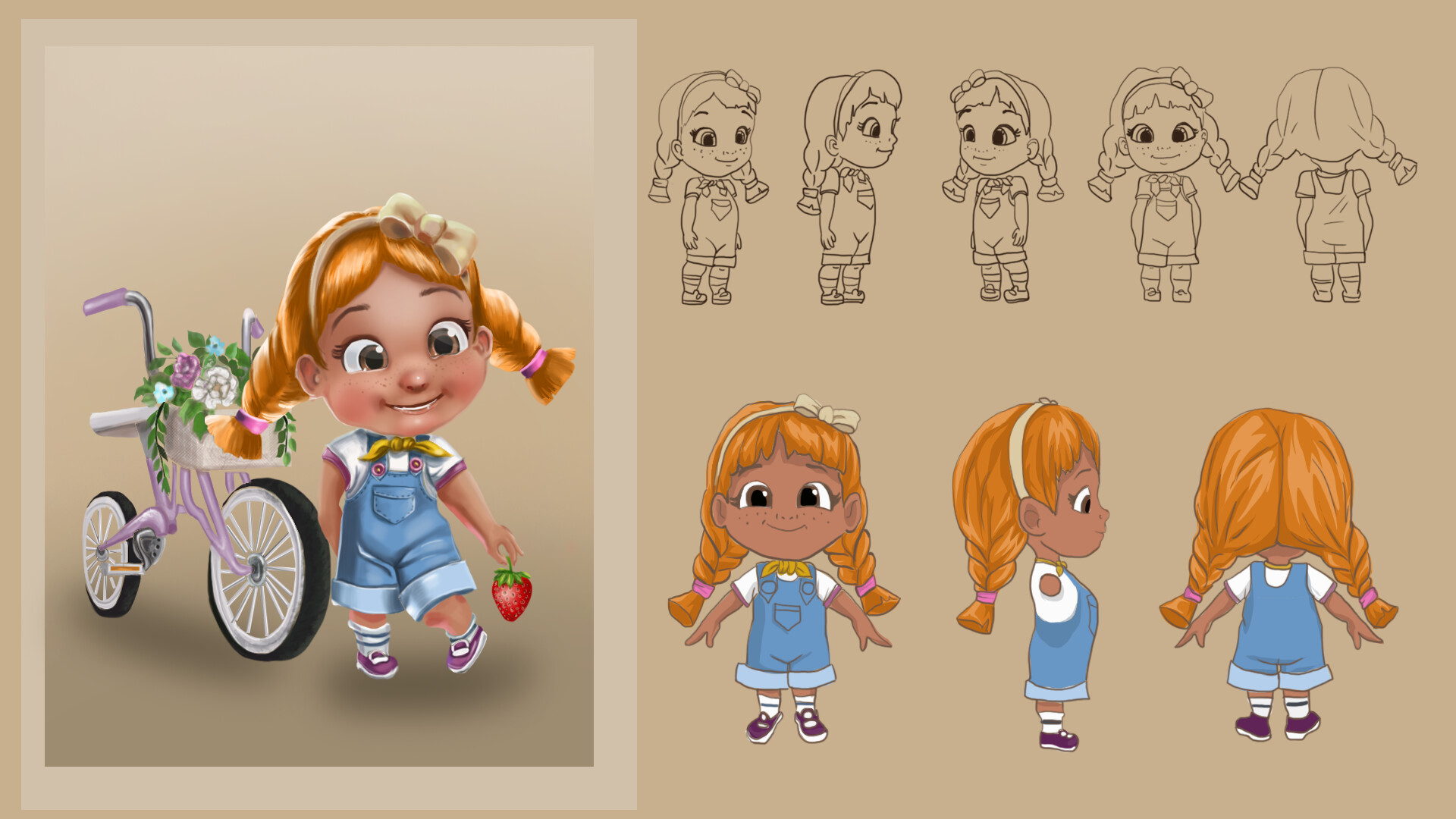 ArtStation - creating a character for a casual game