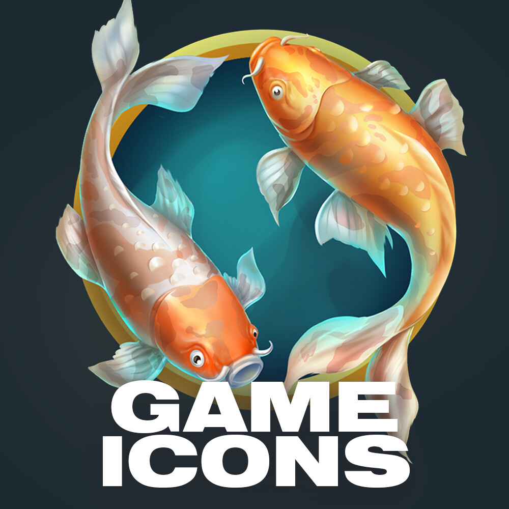 ArtStation - Game icons (Hand Made)