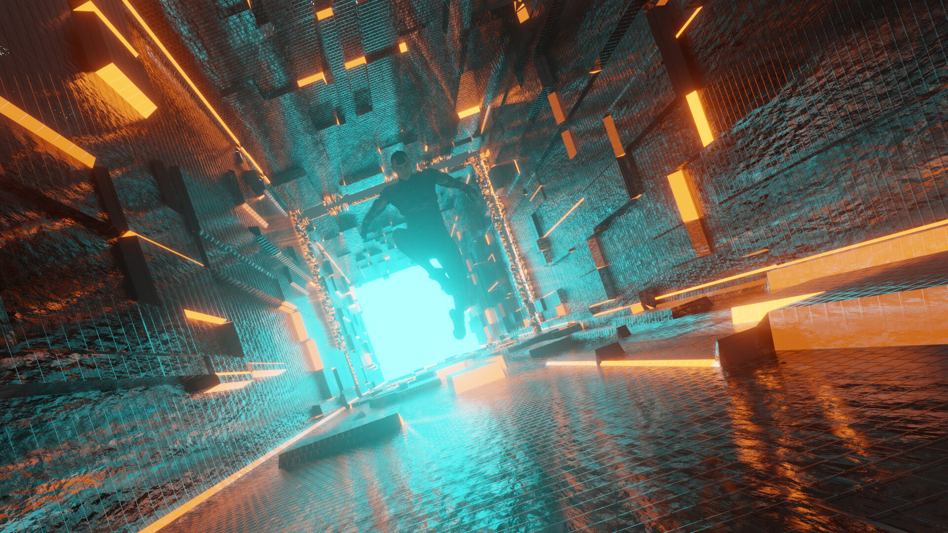 ArtStation - cyber tunnel