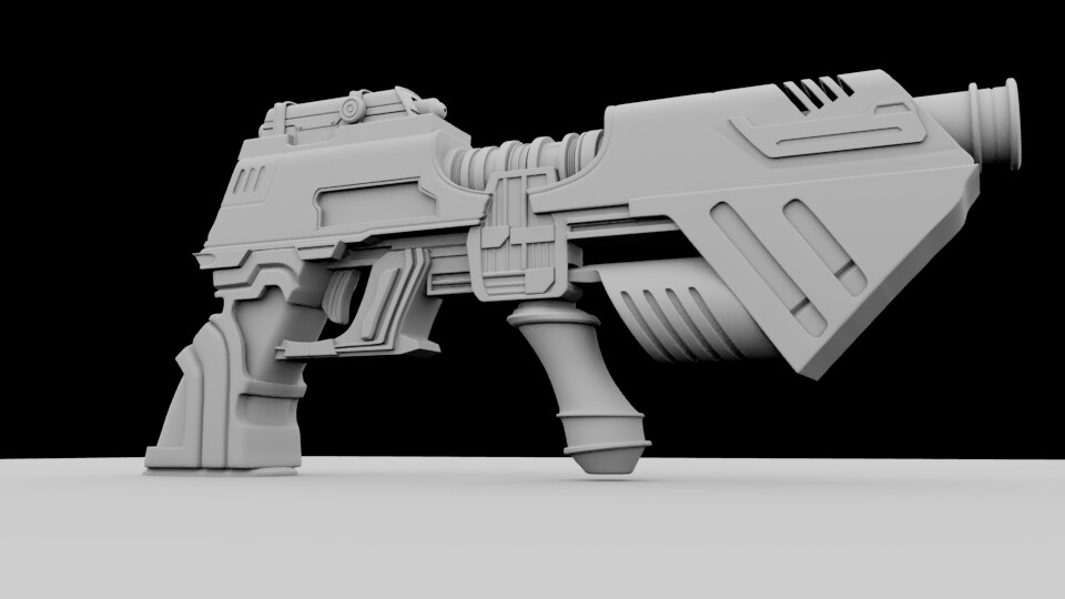 ArtStation - Sci Fi Gun