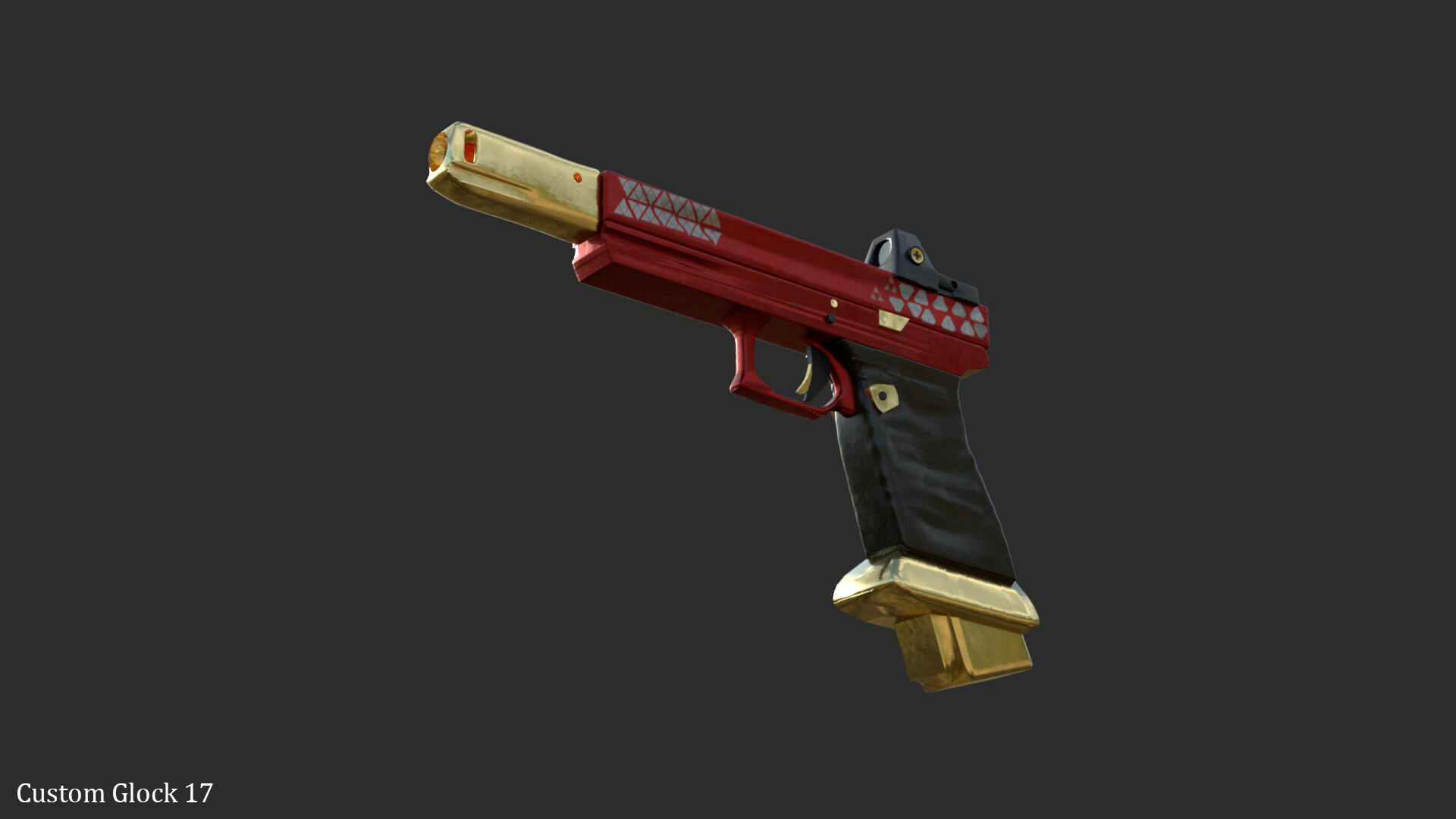 ArtStation - Custom Glock 17